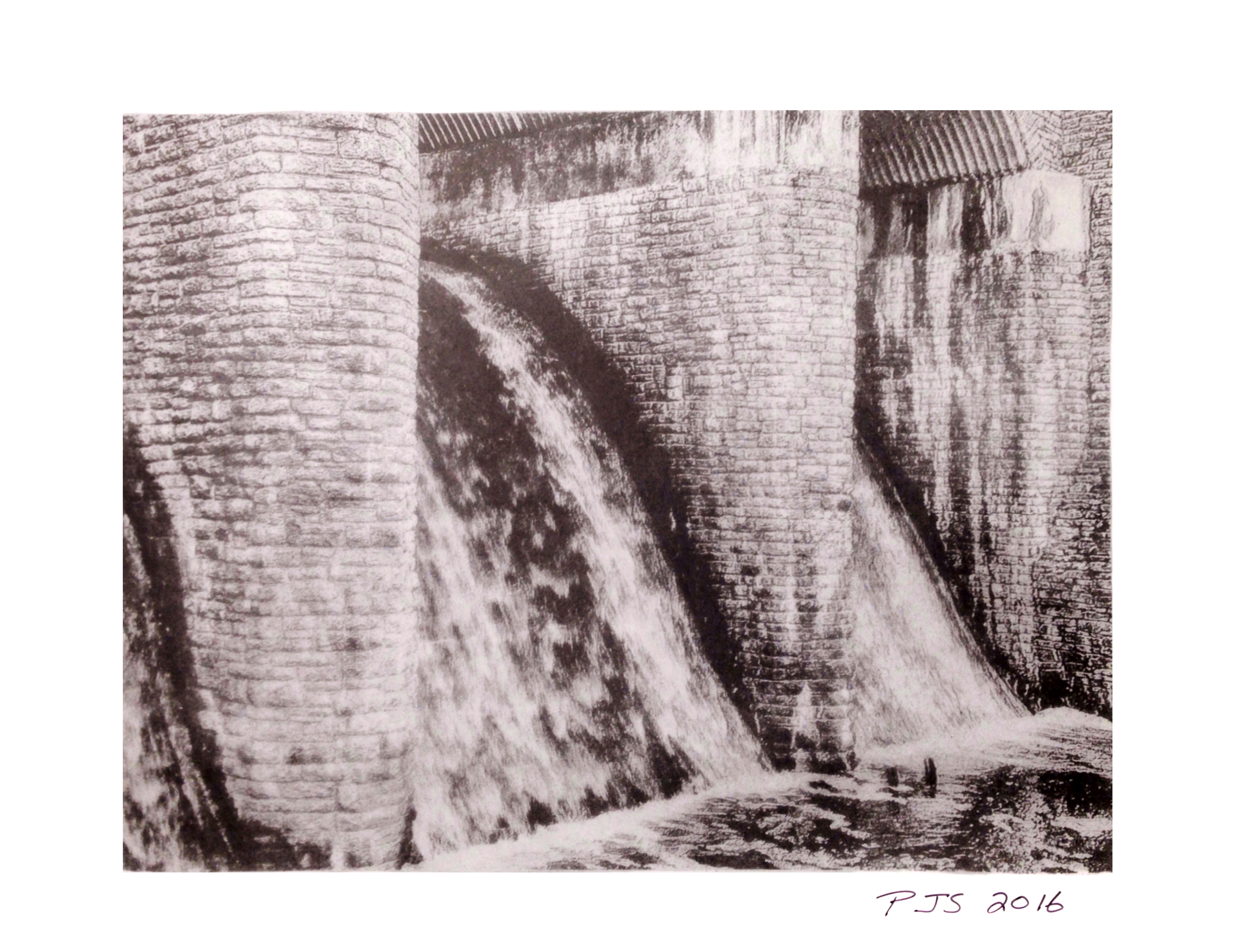 sharon-woods-waterfall – Bromoil Prints by PJ Sturdevant